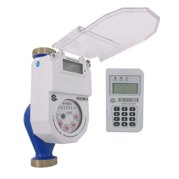 Quality STW36-B Prepaid Water Meter Class II Protection and 7.8 Velocity Of Flow for Water Conservation for sale