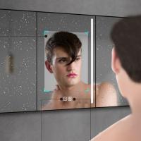 Quality New Style Bathroom Mirror 800mm Aluminum Alloy Frame for sale