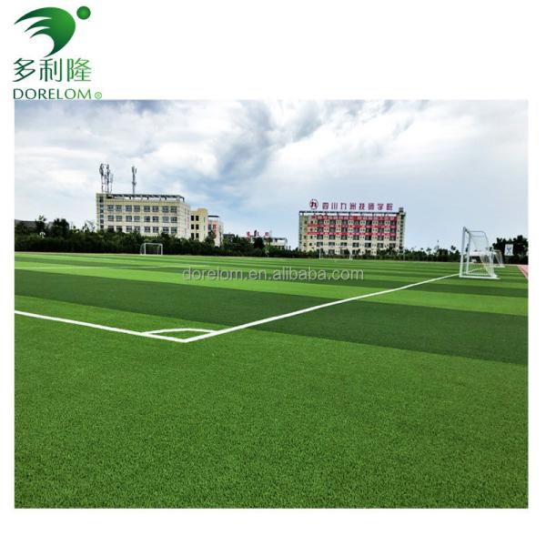 Quality Pile Height of 40-60mm and 10500 Stitches/m2 Football Artificial Grass for for sale