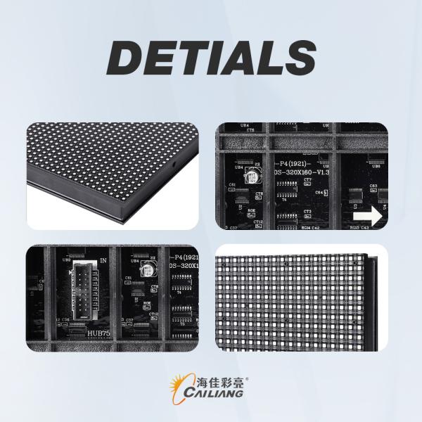 Quality Adjustable Brightness LED Display Module for Outdoor Advertising and Digital for sale