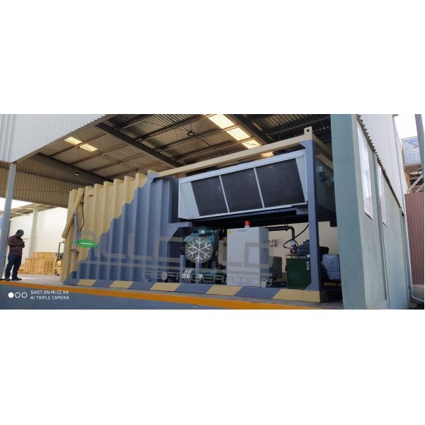 Quality Full Automatic R404A 72KW 3P 4 Pallets Vegetables Coolers for sale