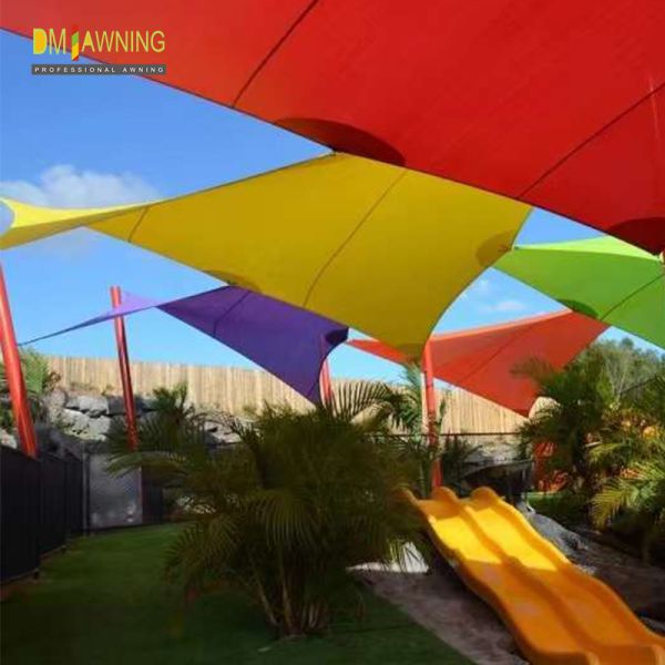 Quality Courtyard Swimming Pool Sun Sail Outdoor Sunshade Sails for sale