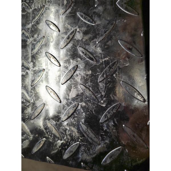 Quality 40g/m2 Zinc Layer Galvanized Pattern Steel Plate with Customizable Width of 1000 for sale