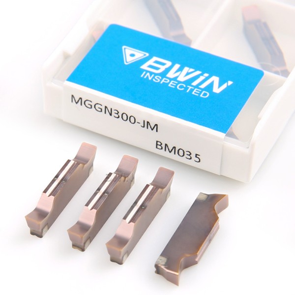 Quality Carbide CNC Grooving Insert Mggn 150 200 250  300 400 500 L R Jm Notching Tool for sale