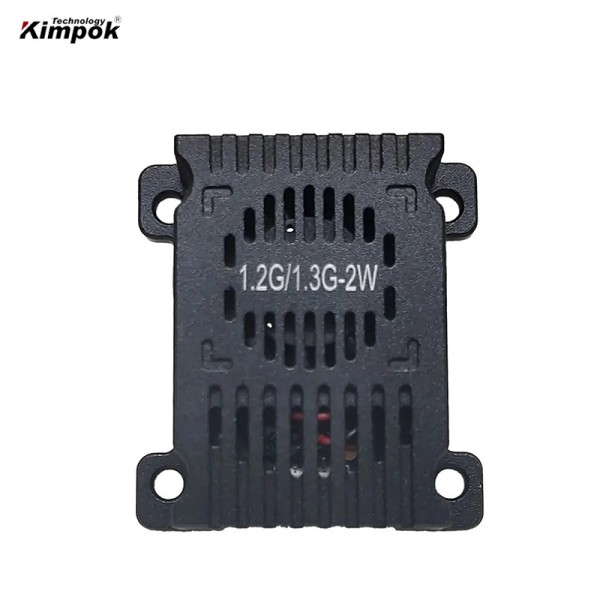 Quality 1.2G 2W FPV Video Transmitter 1.2Ghz Drone VTX with 12V DC Power Supply Image Transmission for sale