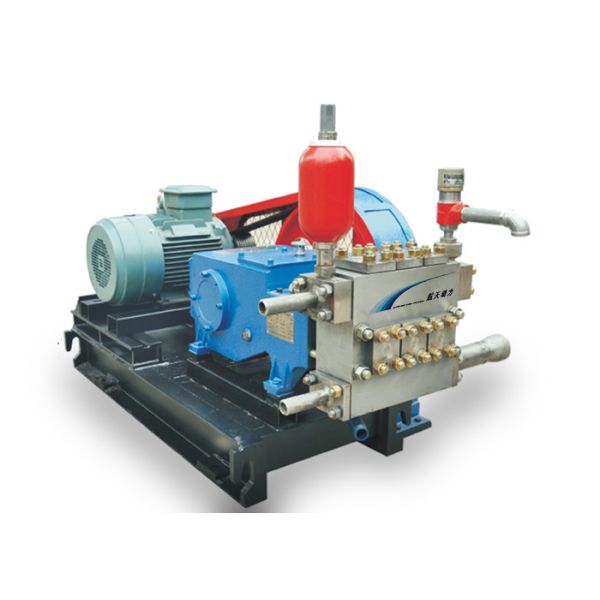 Quality High Efficiency Polymer Pump , Triplex Horizontal Plunger Type Pump for sale