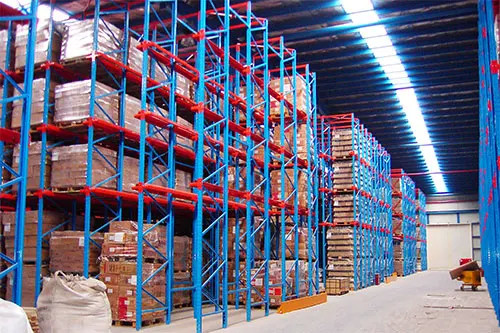 Quality AR-DI05 Heavy Duty Drive In Racks Warehouse High Density Pallet Racking System for sale