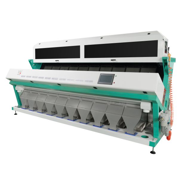 Quality Automatic 10 Chutes Vegetable Sorting Machine with high efficiency for sale
