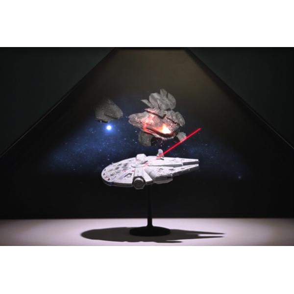 Quality Customized 270 Degree 3D Holographic Pyramid Advertisement 1920x1080 Resolution for sale