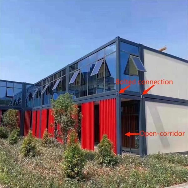 Quality Galvanized Light Steel Frames Steel Structure Prefabricated Insulated Container for sale