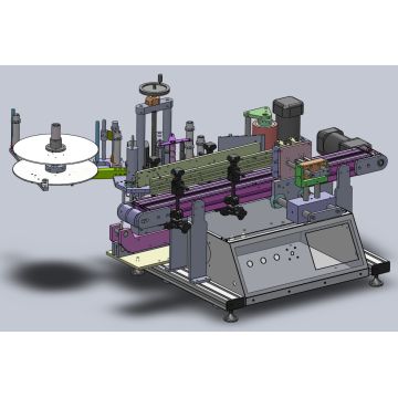 Quality 500W TableTop PET Round Bottle Labeling Machine for Chilli Sauce Paste for sale