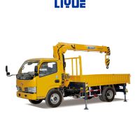 Quality 11.5m Max. Lifting Height 4 Ton Truck Mounted Crane For Safe And Smooth for sale