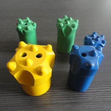 Quality Long Skirt Taper Button Bit 12 Degree 34mm 38mm Used In Drifting And Tunneling for sale