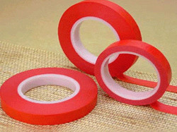 Quality Red Pet Composite Crepe Paper Masking Tape For High Temperature Resistant for sale