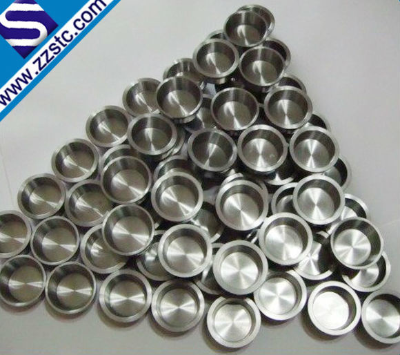 Quality 99.95% High Temperature Tungsten Pot with Density 19.35 g/cm3 for sale