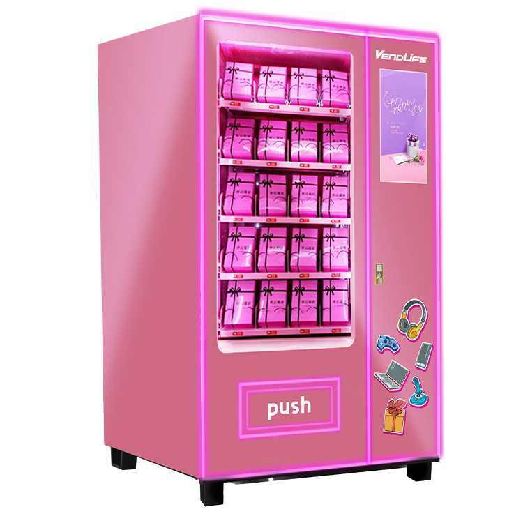 Quality Touch Screen Vending Machine Multifloor Alipay WeChat Payment for sale