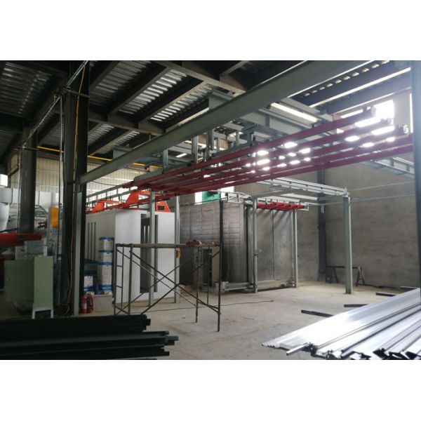 Quality Industrial Steel Substrate Automatic Powder Coating Equipment PLC Control for sale