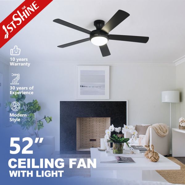 Quality Adjustable 6-Speed Choice LED Ceiling Fan with APP Smart Control and Dimmable Light for sale