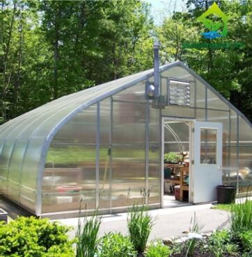 Quality Flower PC Board Greenhouse With 10mm Polycarbonate Sheets for sale