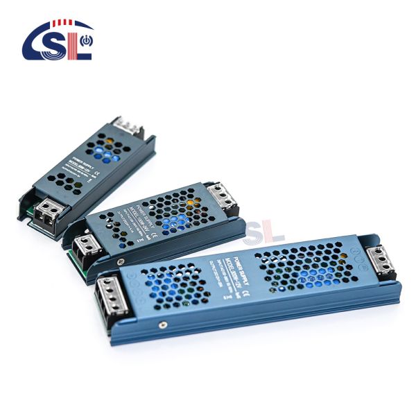 Quality 50-60Hz 60W 100W 150W 200W 300W 400W Indoor Slim Ultra-Thin SMPS Power Supply with 3 for sale