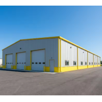 Quality Modern Prefabricated Modular Steel Warehouse Industrial Building With Sandwich for sale