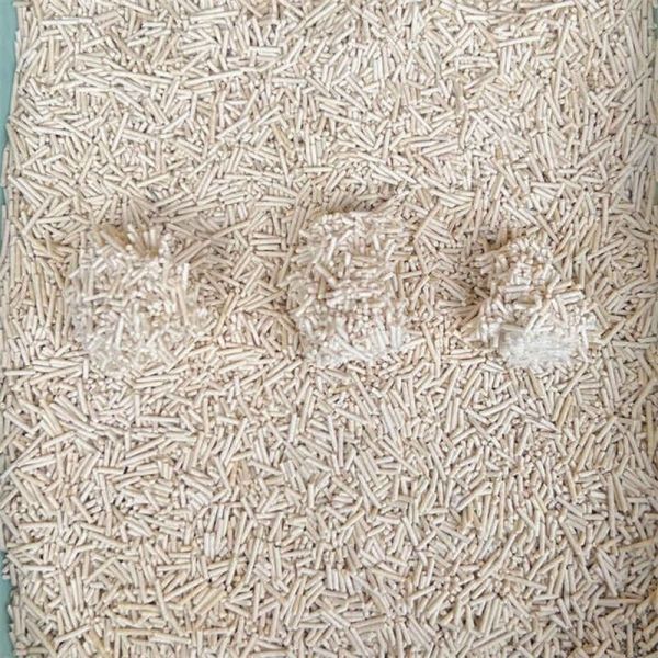 Quality Quick Clumping Unscented Cat Litter ISO9001 Natural Biodegradable Kitty Litter for sale