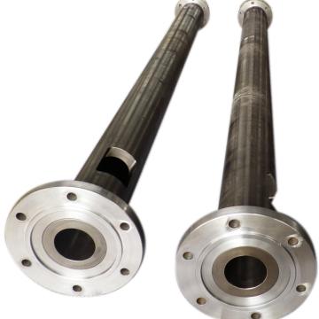 Quality Nitrided Cold Feed Single Screw Barrel Of Rubber Machine for sale