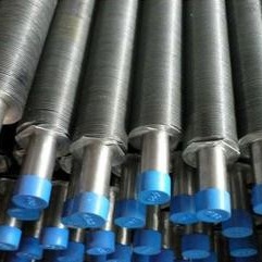 Quality DELLOK Helicoidal Groove Cooling 10 FPI Aluminium Fin Tubes for sale