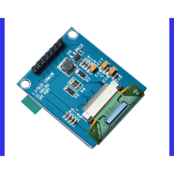 Quality 1.5 Inch 128*128 Resolution OLED Module with 262,144 Colors and SSD135 Driver IC for sale
