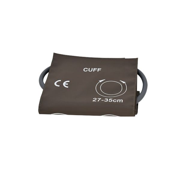 Quality Single Adult Non-Invasive Blood Pressure Strap 27-35cm Arm Circumference Cloth Cover Test Tubes For Blood Tests CE Certified for sale