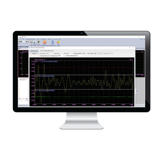 Quality Desktop SWAE Software Acoustic Emission Detector with 5V 28V Phantom Power and for sale
