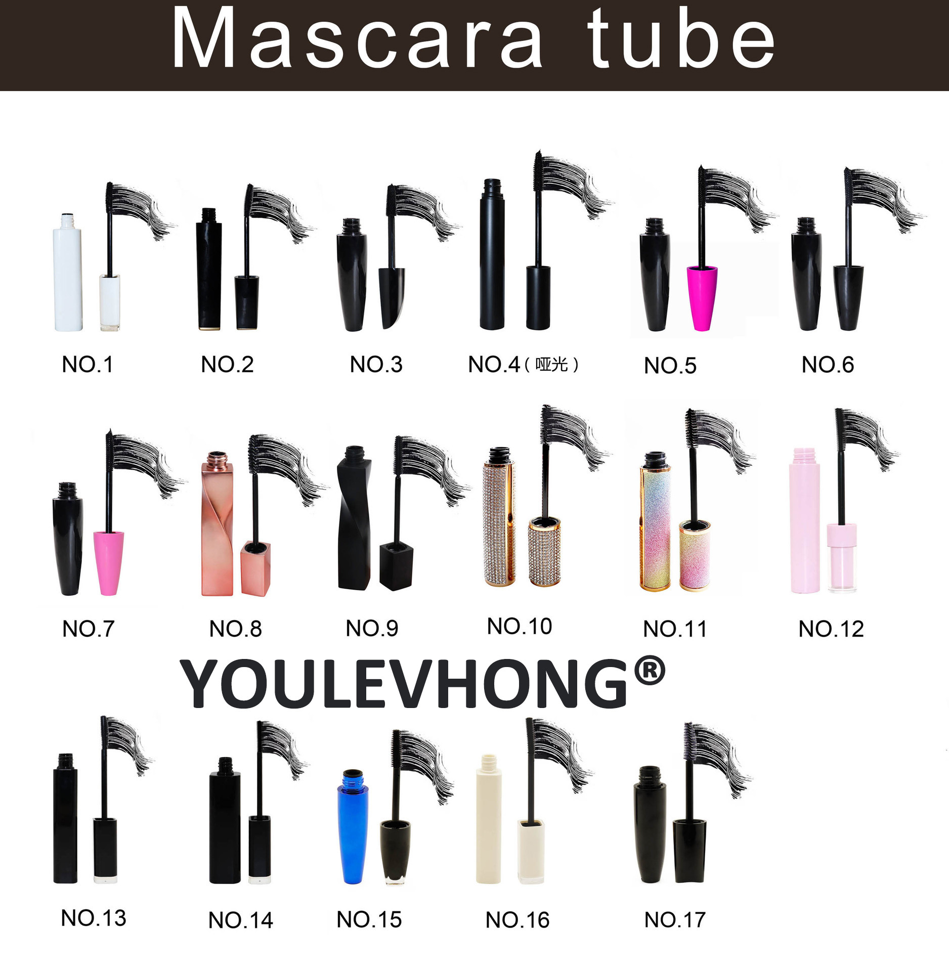 Quality Sealant 2 In 1 Telescopic Mascara Waterproof Long Lasting Eyelash Extensions for sale