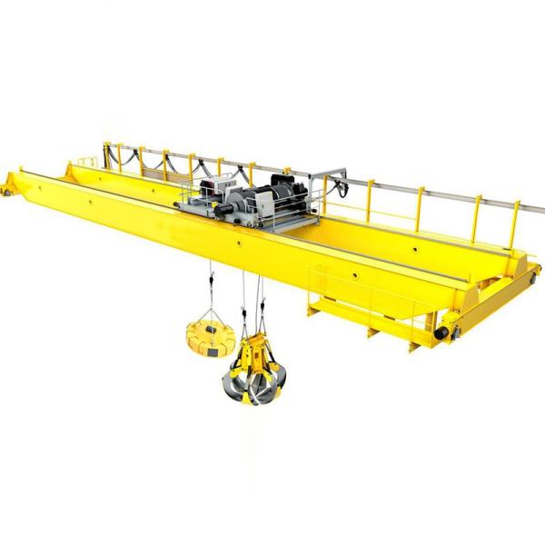 Quality Grab And Magnet Type Double Girder Material Handling Crane With Boxed Bridge for sale
