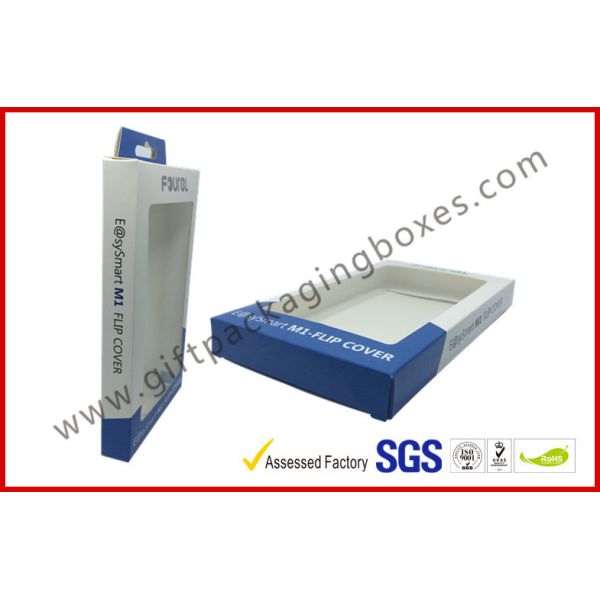 Quality Foldable Printing Recycled Kraft Paper Box With Clear Window And Blister for sale