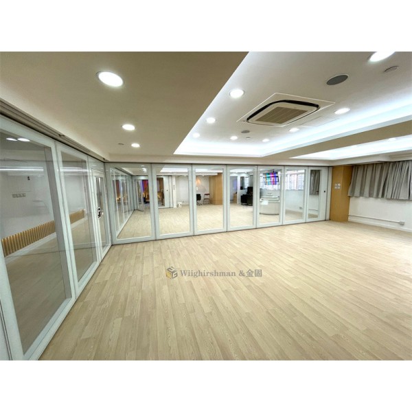 Quality Office Mobile Partition Wall Soundproof Modular Interior Glass Panels for sale