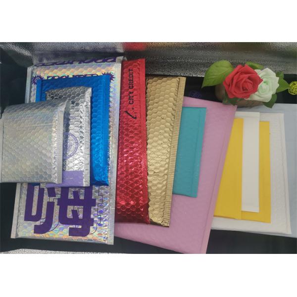Quality Premiumization Co Extruded Poly Bubble Mailers , Padded Plastic Bubble Mailer for sale