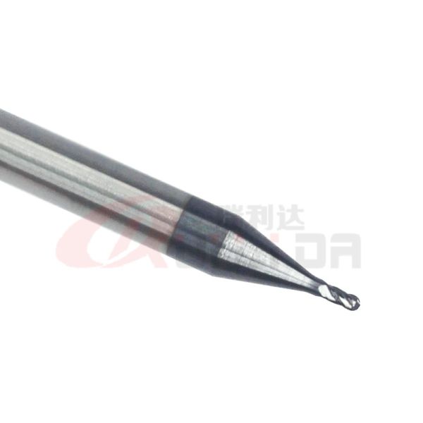 Quality 1mm 4 Flute Ball Nose End Mill Machining 1/8 Shank Tungsten Solid Carbide for sale