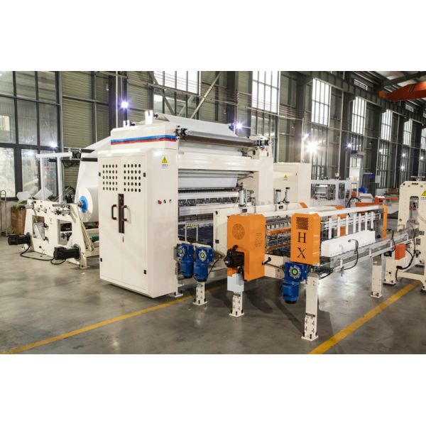 Quality Fully Automatic V Interfold Facial Tissue Machine Production Line From Folding for sale