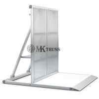 Quality Stage Performance Original Black Aluminum Safety Crowd Control Barrier for Sal for sale