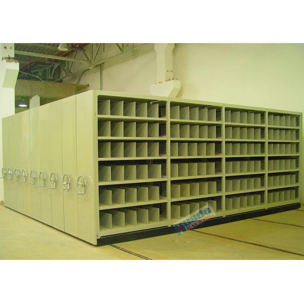 Quality 1800mm Length Manual Mobile Storage Racks Small Goods Light Duty Shelving for sale