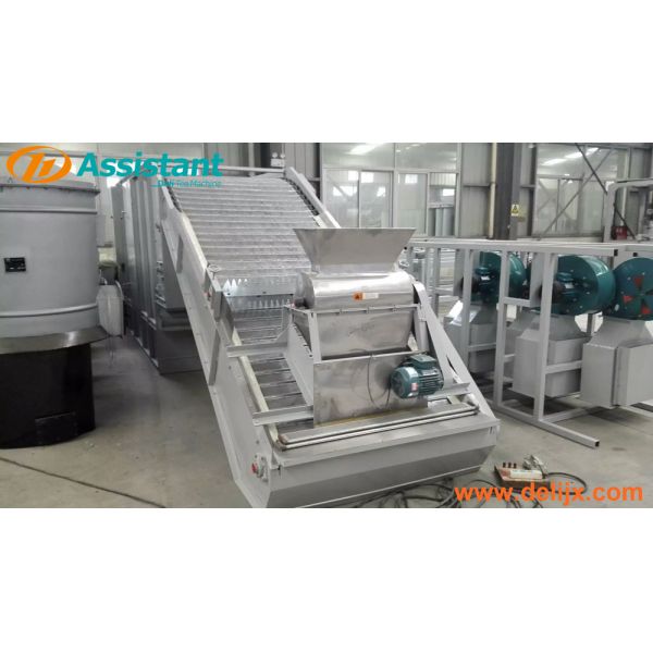 Quality Wood and Coal Heating DL-6CHL-CM16 Tea Leaf Drying Machine with 16m2 Drying Area for sale