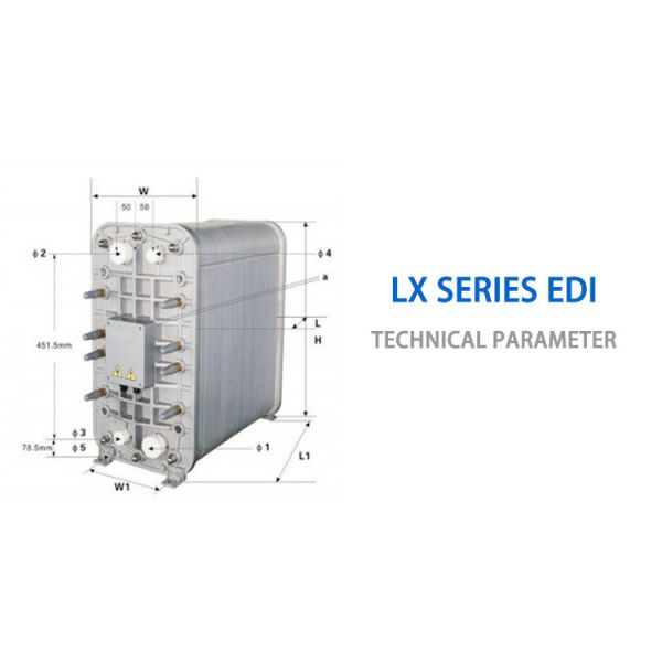 Quality WWTP Reverse Osmosis 4T EDI Water Treatment System for sale