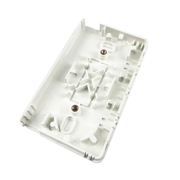 Quality ABS 2-Cores Plastic Fiber Optic Faceplate Socket Panel For Indoor FTTX Network for sale