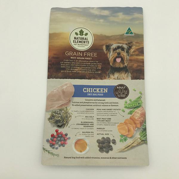 Quality 2.5kg PE90 Pet Food Packaging Bag for sale