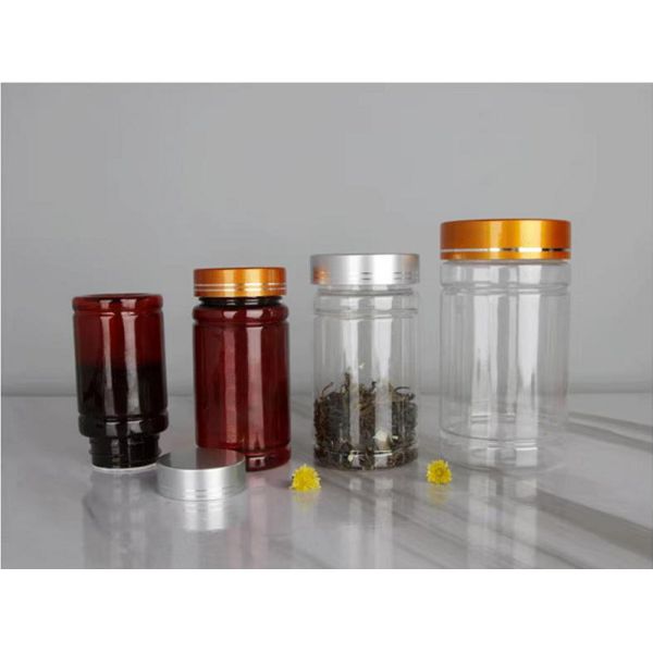 Quality Wide Mouth Medicine Bottles 100cc 200cc PET Pill Bottle For Vitamin Capsule for sale