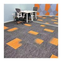 Quality Office Custom Loop Colorful Nylon Carpet Tile with PE Backing and 100% BCF Face for sale