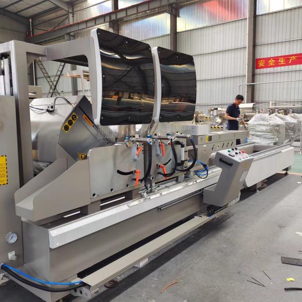 Quality Digital Display Double Head Sawing Machine 500mm Double Miter Saw For Aluminum for sale