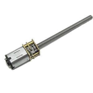 Quality Longer Threaded Spindle Electric dc gear motor 12v 300 rpm GA12 N20 for sale