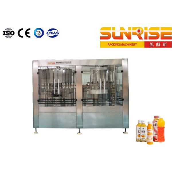 Quality Beverage Pet Bottling Machine , 0.5 Liter Juice Filler Machine for sale
