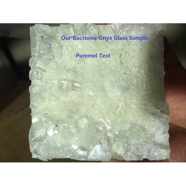 Quality 2MM Thin Stone Marble Laminated Glass Facade Lightweight for sale